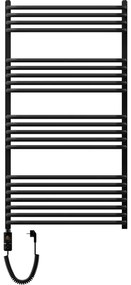 Mexen Apollo, elektrické topné těleso 1210x650 mm+ topná tyč 900W, černá, W117-1210-650-2900-70