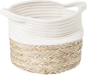 COTTON BRAID Úložný koš z mořské trávy XS