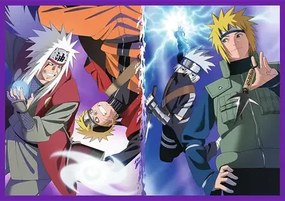 TREFL Puzzle Naruto Shippuden: Dobrodružství Naruta Uzumaki / 4x 250 d