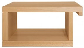 ImportWorld Noční stolek Dawn masiv - buk v40 x š20 x h30 cm (Barva dřeva: Šedá)