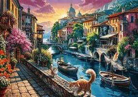 TREFL Puzzle Italská dovolená / 1000 dílků / 68 x 48 cm