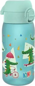 ion8 Leak Proof Dětská láhev Crocodiles tyrkysová 350 ml