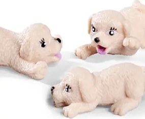 SIMBA Panenka Evička Veterinářka se 3 štěňátky / 12 cm / vyšetřovací s