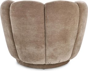 Taupe křeslo Tulip – Bizzotto