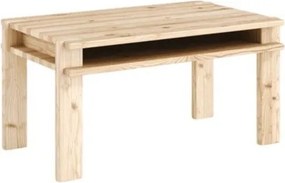 Konferenční stolek z borovicového dřeva ve světle přírodní barvě 50x80 cm Tuck – Karup