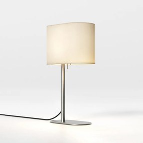 Designová stolní lampička s asymetrickým stínítkem Venn Table Noha: Nikl matný, Stínítko: Cementově šedé