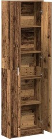Šatní skříň Staré dřevo 55 x 25 x 189 cm Kompozitní dřevo 3334015