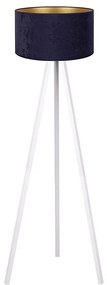Brilagi - Stojací lampa VELVET 1xE27/60W/230V bílá/modrá AS0465+DU82467