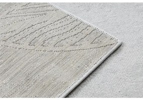 Dywany Luszczow Kusový koberec LIRA E1482 Listy, šedá Rozměr koberce: 140 x 190 cm