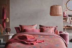 Pip Studio povlečení Fleur Grandeur, růžová, 140x200 + 70x90cm, bavlněný perkál (Luxusní perkálové povlečení na jednolůžko)