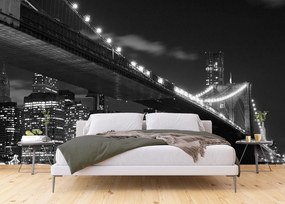 Fototapeta na zed' Noční Brooklynský Most | 360 x 254 cm | DFTS1305