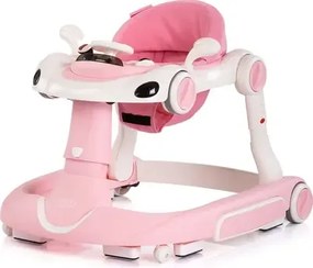 CHIPOLINO Chodítko interaktivní Happy Walker 5v1 Pink / do 12 kg / od