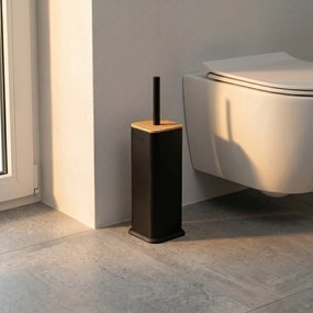 WC štětka ZETRU s bambusovým víkem