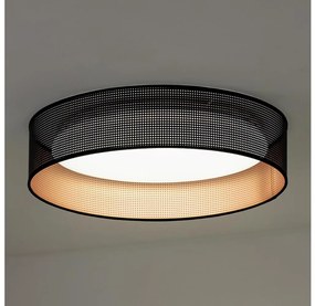 Duolla - LED Stropní svítidlo ROLLER LED/24W/230V pr. 45 cm černá/měděná