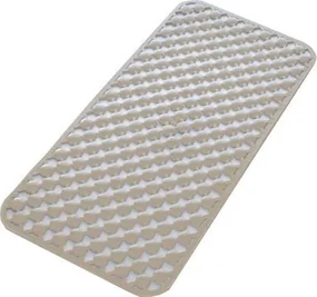 Aqualine, GEO podložka do vany 36x71cm s protiskluzovou úpravou, kaučuk, béžová, 97367103