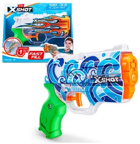 ZURU X-SHOT Vodní pistole Nano Fast fill Skins - více druhů