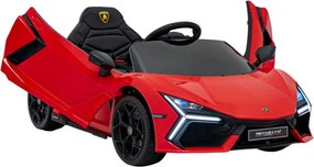 Elektrické autíčko Lamborghini Revuelto červené