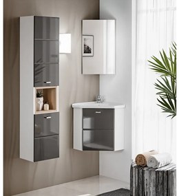Comad Finka Gray rohová koupelnová sestava Typ nábytku: Set