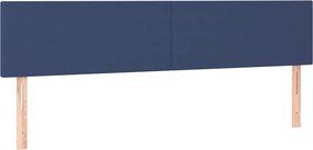 Box spring postel s matrací modrá 180x200 cm textil 3140479