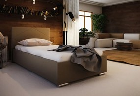 Jednolůžková čalouněná postel FLEK 5, 90x200, Sofie 7