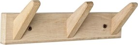 Nástěnný věšák z dubového dřeva ve světle přírodní barvě 31 cm Daiki – Yes Everyday