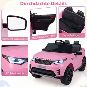Costway 12 V Land Rover dětské elektrické odpružení autíčka LED music bezdrátové