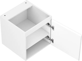 Mexen Orio, koupelnová skříňka 45 cm, 1 dvířka, bílá matná, 91A11-04547-1-BF01