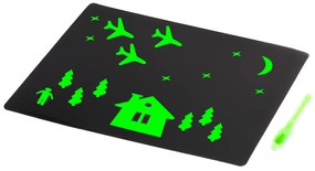 Creative Corner Magická světelná kreslicí tabulka + kreativní sada UV pera
