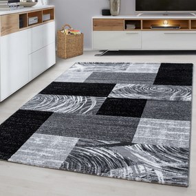 Ayyildiz Kusový koberec PARMA 9220, Černá Rozměr koberce: 200 x 290 cm