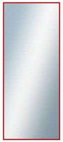 DANTIK - Zarámované zrcadlo - rozměr s rámem cca 50x120 cm z lišty Hliník červená P269-210 (7269210)