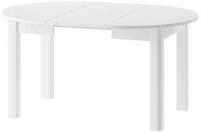 SZYNAKA Trendline Jídelní stůl rozkládací - INDUS, 105/150/195/240x105, matná bílá