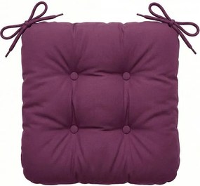 Podsedák na židli BRAMBERK SOLID fuchsiový sada 4 ks
