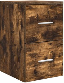 Sada koupelnových skříněk 3 ks Kouřový dub 49,5 x 41 x 62,5 cm 3405847