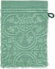 Pip Studio ručníky z bavlněného froté Tile de Pip, zelené (Luxusní ručníky z bavlněného froté v designu Tile de Pip v zelené barvě )