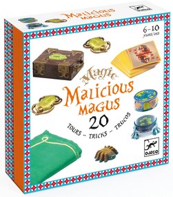 Djeco Magic - Malicious magus -  sada 20 kouzelnických triků