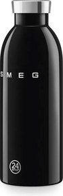 Černá termoláhev z nerezové oceli 500 ml 24BOTTLES – SMEG