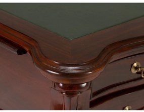 Rustikální psací stůl z masivu Oxford