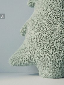 Sinsay - Vánoční polštář ve tvaru stromečku - zelená