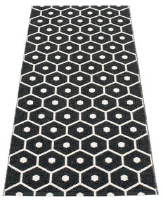Vinylový koberec Pappelina HONEY Black/Vanilla velikost: 70x160cm