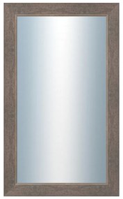 DANTIK - Zarámované zrcadlo - rozměr s rámem cca 60x100 cm z lišty TOMAS šedá velká (3030)
