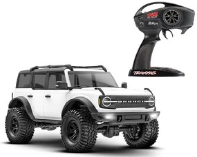 Rc auto traxxas trx-4m ford bronco 2021 1:18 rtr bílý