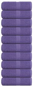 Ručníky FROGN 10 ks fialové 30x30 cm 360 g/m² 136874
