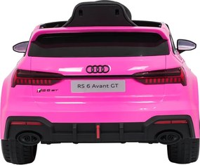 Elektrické autíčko Audi RS6 Avant GT růžové