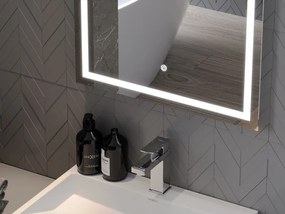 Mexen Miko, LED koupelnové zrcadlo s podsvícením 60 x 80 cm, 6000K, ochrana proti zamlžování, 9819-060-080-611-00