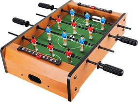 LEAN Toys Sportovní dovednostní hra – stolní fotbal pro děti, stůl 51 x 31 cm
