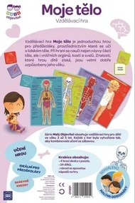 TREFL Vzdělávací hra Malý objevitel: Moje tělo / Dětská hra / 4 hrací