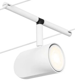 Paulmann 94467 CorDuo Cup Basic, bílý lankový systém, 5x max 10W LED 12V, 500cm