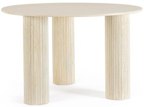 BIZZOTTO Jídelní stůl DACCA světlý ø120 cm 0747033