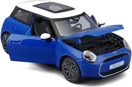 Maisto - Special Edition - Mini Cooper SE modrá / 1:24 / od 3 let