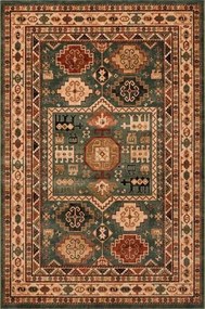 Perský kusový koberec Osta Kashqai 4306/400 zelený 200 x 300 Osta 200 x 300
